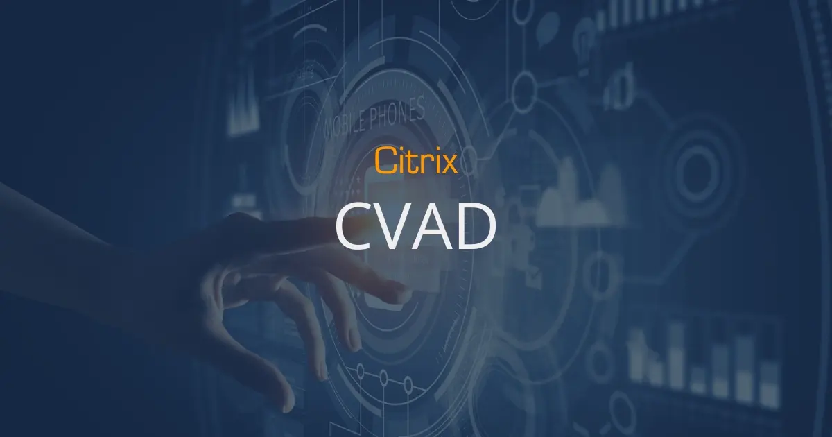 CVAD - Citrix Virtual Apps and Desktops | michael wessel